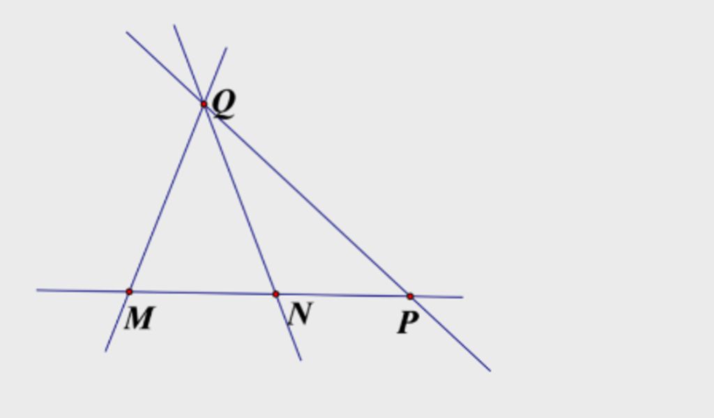 Toán Lớp 6: Bài 6:Lấy 4 điểm M, N, P, Q trong đó ba điểm M, N, P thẳng ...